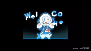 “HololiveEN - Gawr Gura” osu 皮肤