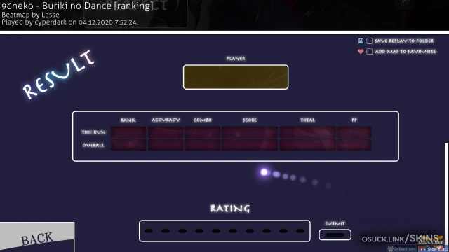 The Journey Of Elaina Mj-osu Skin Osu Skins Beta So… I Made My Own