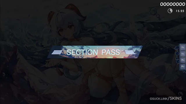 Seoul v11 Ganyu Edit v1 osu skin - osu! skins (v0.9.0-beta)