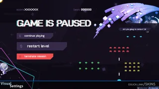 “GAME OVER - A Silver Wolf v1.5” osu 皮肤