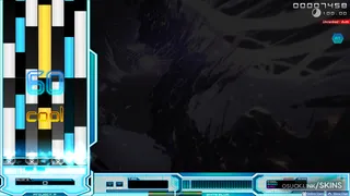 O2Jam PROJECT A v1.0-WhiteBlue osu skin