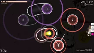 anime osu skins