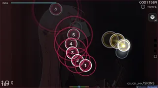 maika (remake) v2.1 osu skin - osu! skins (v0.9.0-beta)
