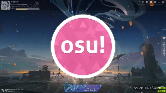 Seoul v11 Ganyu Edit v1 osu skin - osu! skins (v0.9.0-beta)