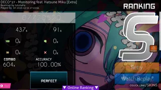 gn 8 color rainbow + yellow cursor osu skin