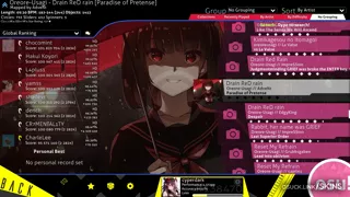 Yellow Slanted osu skin